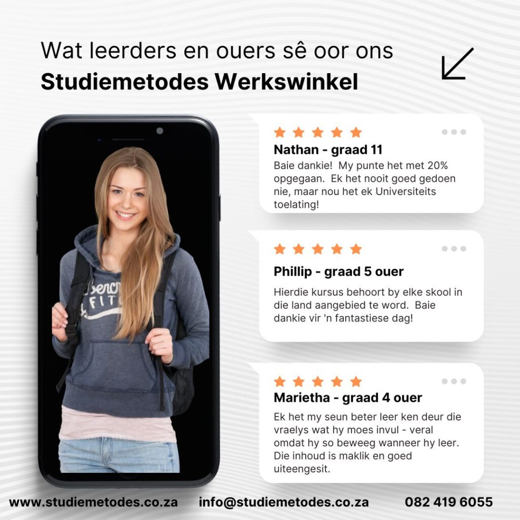 Wat behels ons studiemetodes werkswinkels? - Studiemetodes